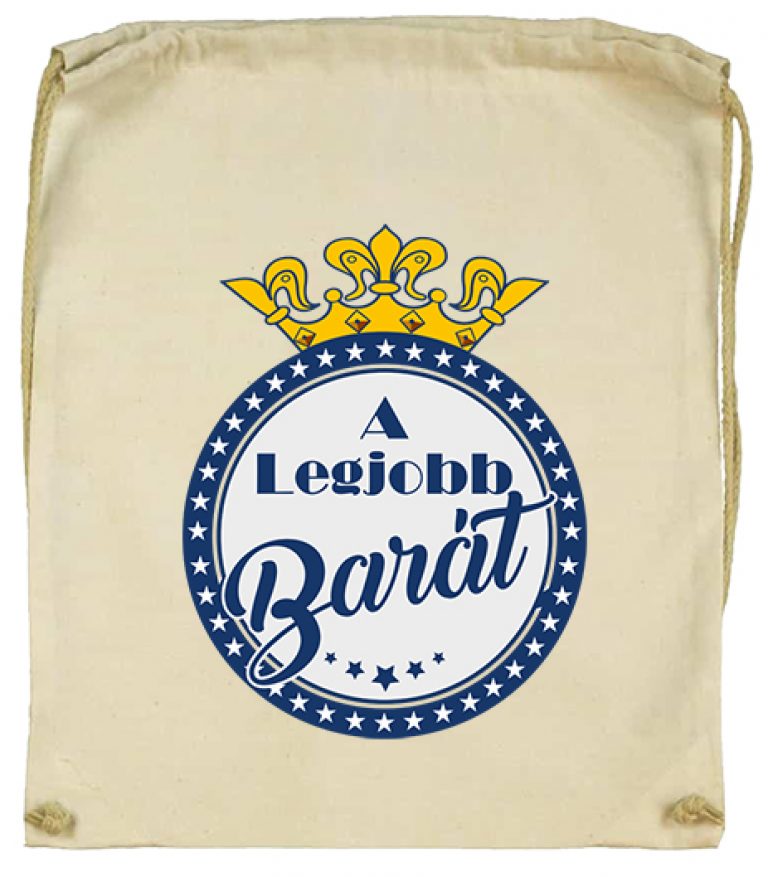 A legjobb barát - Basic tornazsák - Fedezd fel! -Pólóplanet A legjobb barát - Basic tornazsák - Fedezd fel! -Pólóplanet