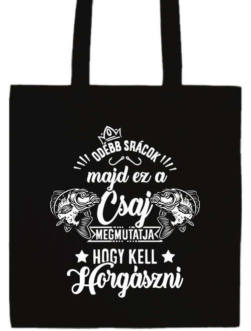 Horgász csaj- Prémium hosszú fülű táska - Pólóplanet Horgász csaj- Prémium hosszú fülű táska - Pólóplanet